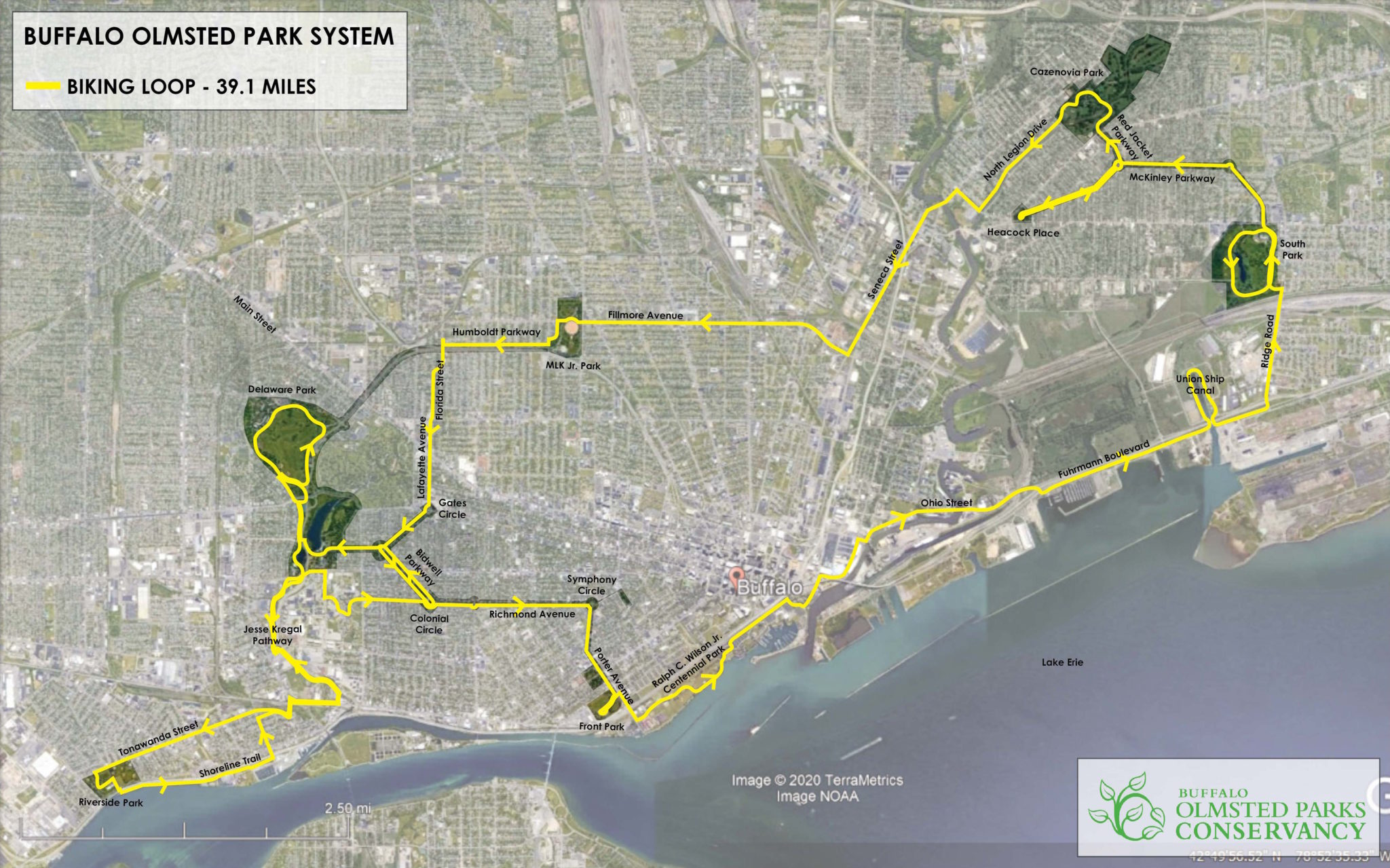Biking and Walking Routes | Enjoy your Buffalo Olmsted Parks