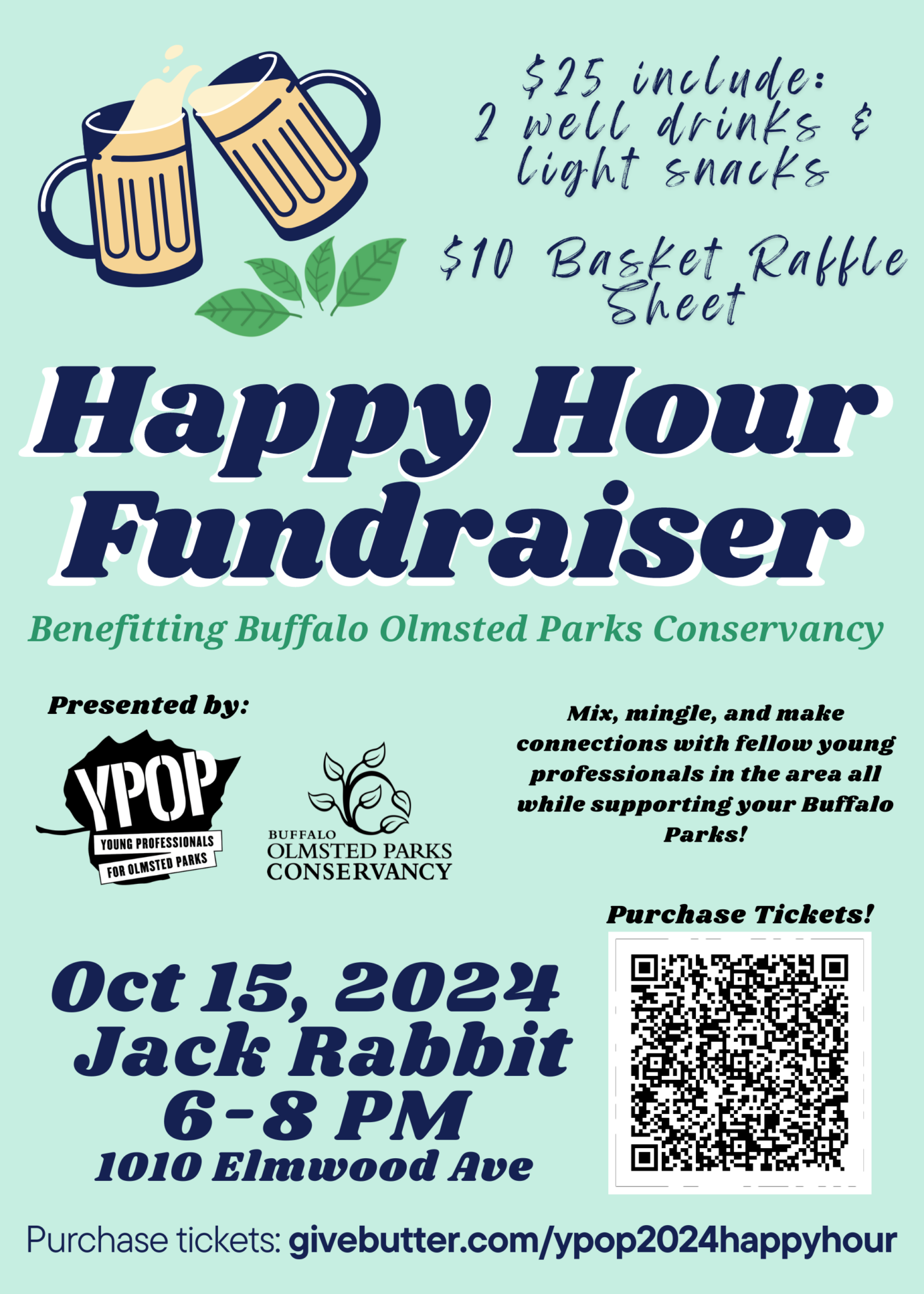 YPOP Happy Hour for the Parks at Jack Rabbit |Events | Buffalo Olmsted ...